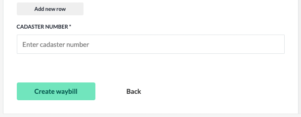 Creating waybills – Waybiller